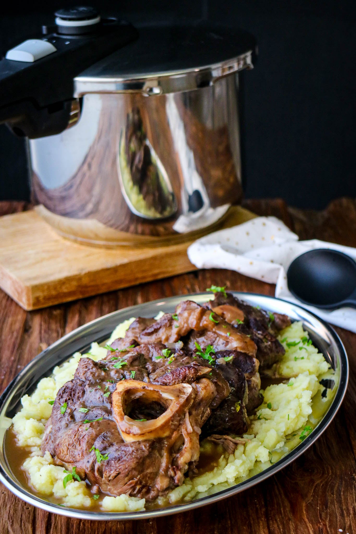 Osobuco al vino tinto – Cocina con BRA