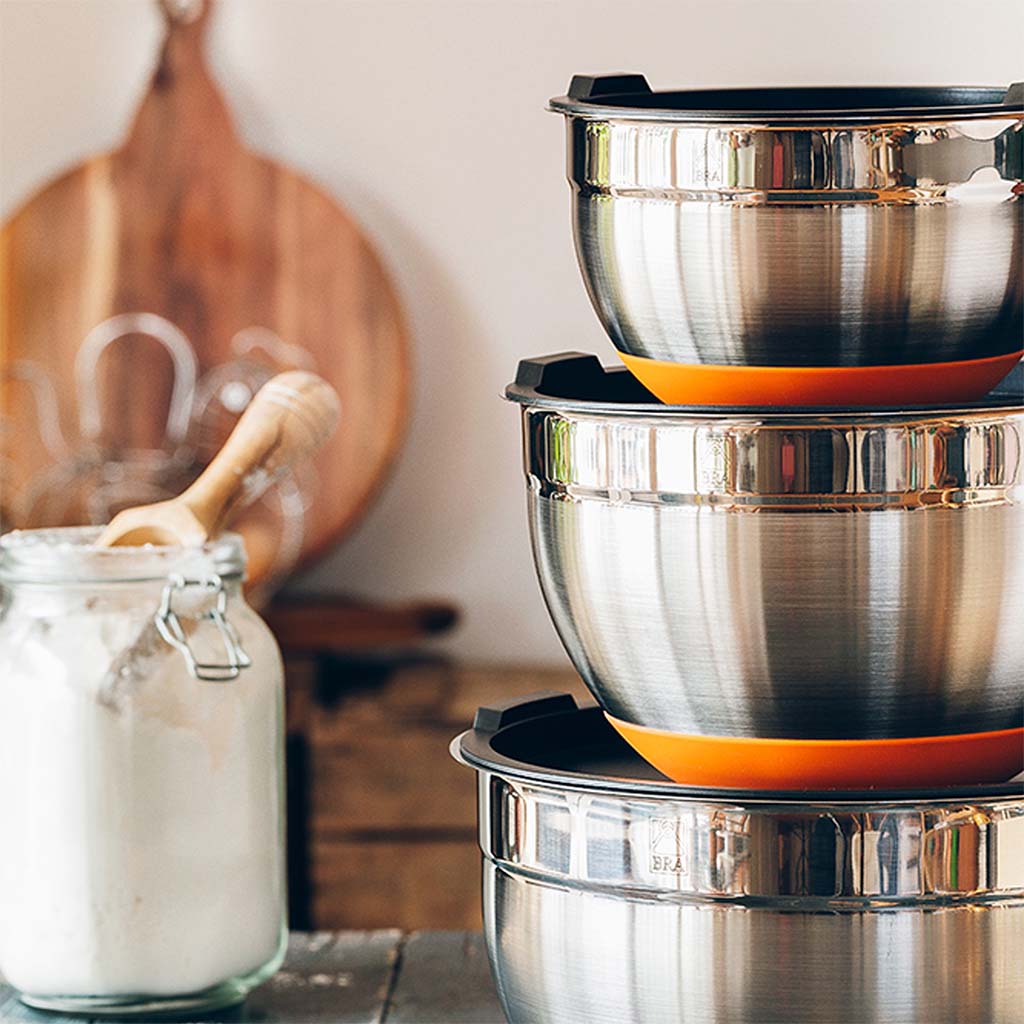 Set de boles Acero Inoxidable Efficient – Cocina con BRA